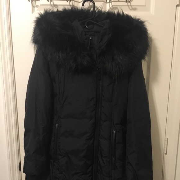 Dkny | Jackets & Coats | Dkny Winter Double Zipper Hooded Coat | Poshmark